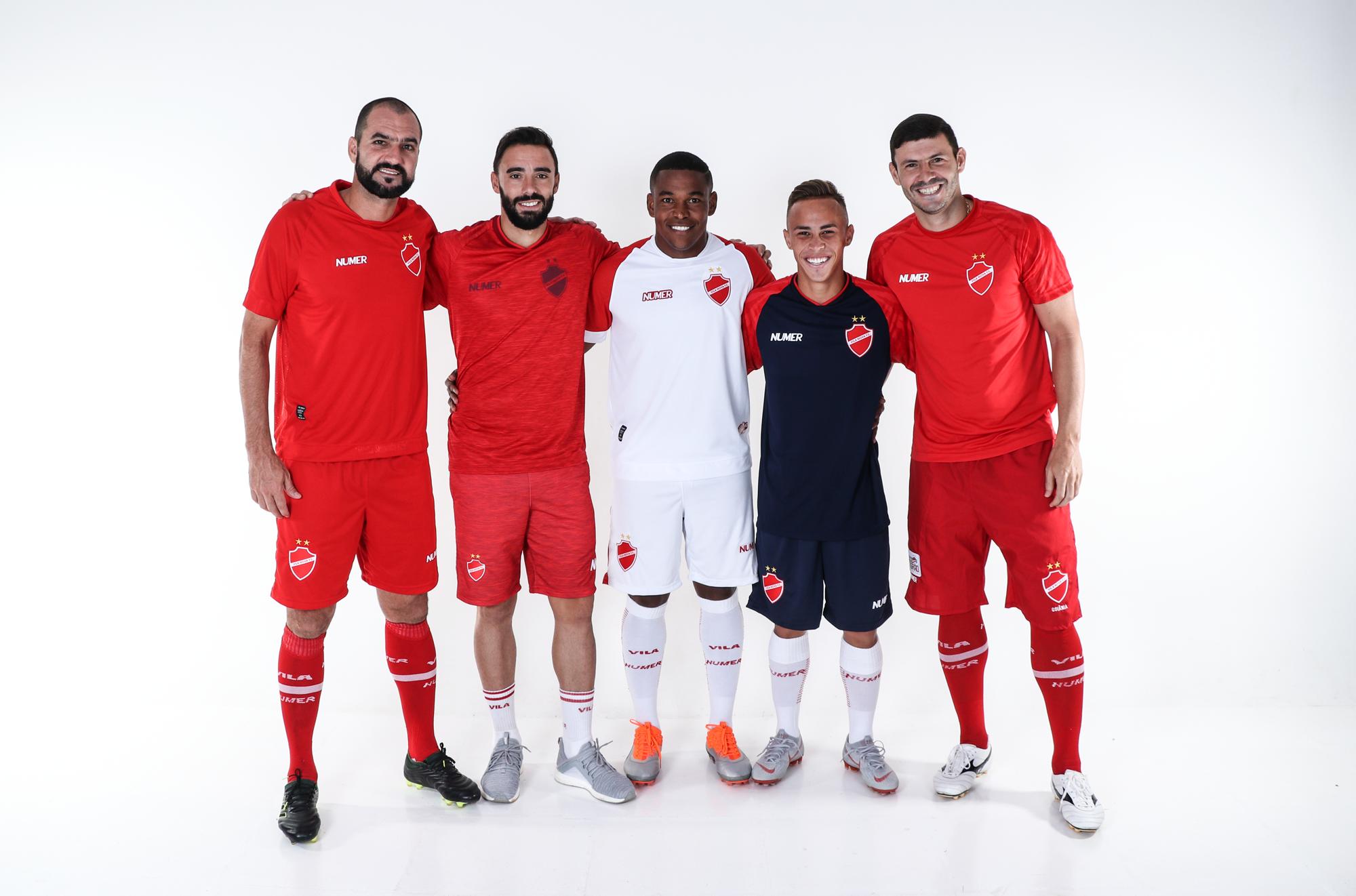 Novos uniformes: Vila Nova-GO lança camisas para a temporada 2019 ...