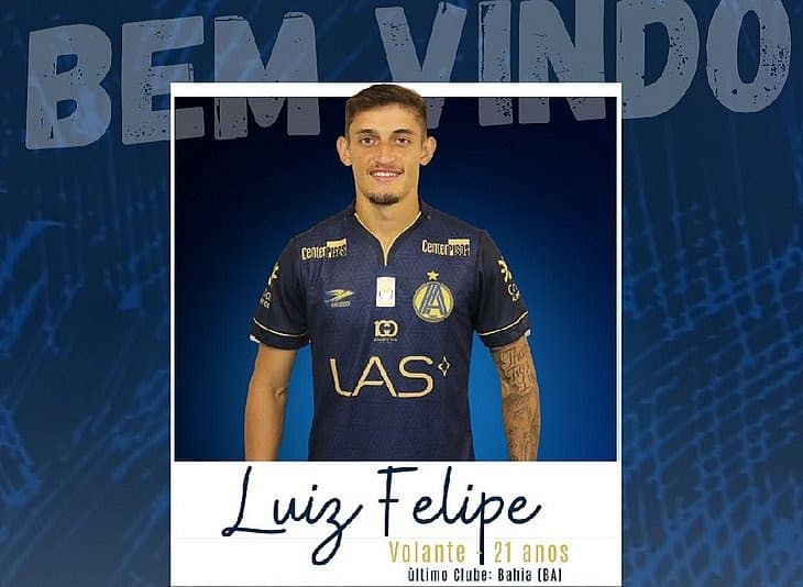Bahia empresta meio-campista Luiz Felipe ao Aparesidense-GO - Futebol ...