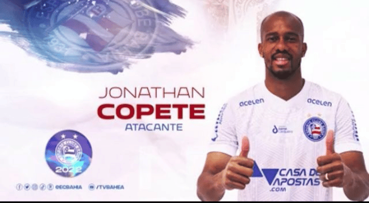 Bahia anuncia contratação de Jonathan Copete - Futebol na Veia