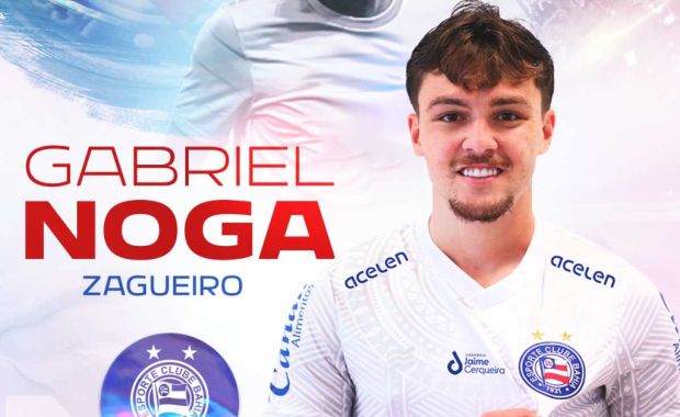Gabriel Noga é anunciado no Bahia - Futebol na Veia