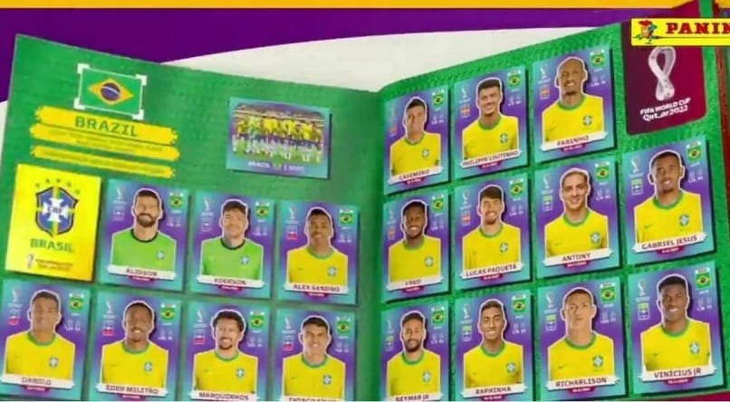 Conheça os "convocados" do Brasil para o álbum Copa do Mundo - Futebol ...
